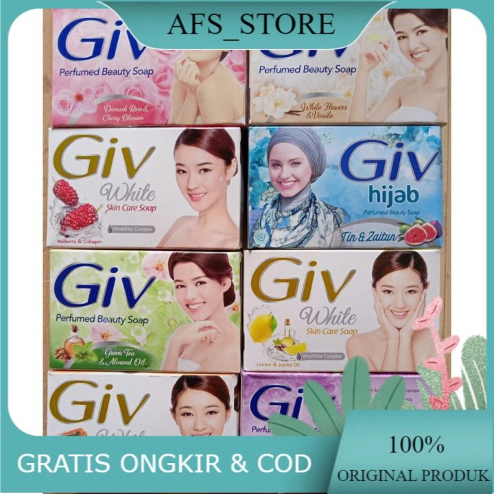 Sabun GIV White & Beauty 76gr Original / Sabun GIV Batang White Skin ...