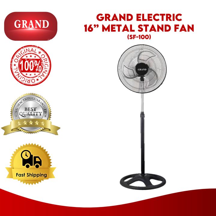Grand Metal Electric Stand Fan 16" (SF-100) | Lazada PH