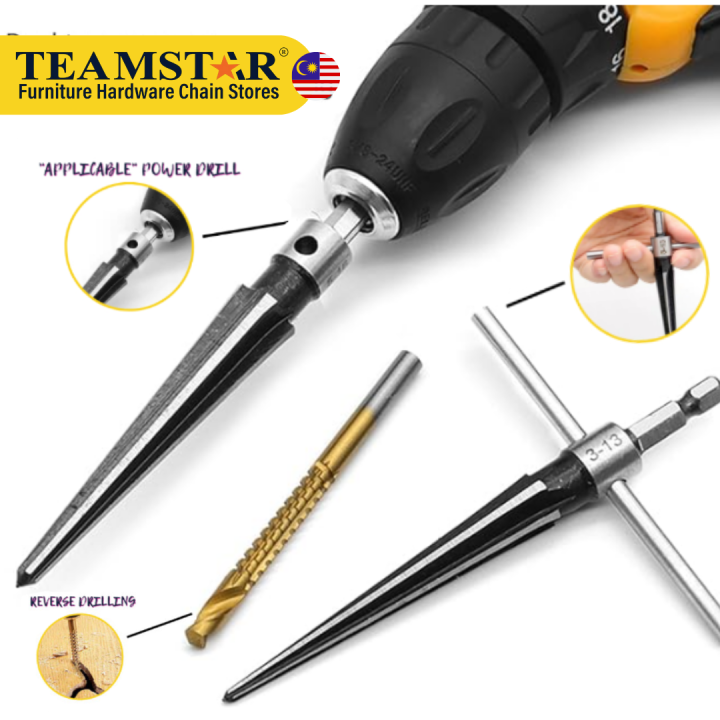 【TEAMSTAR】4 MODEL BIT (6MM /3-13MM/5-16MM) | Lazada