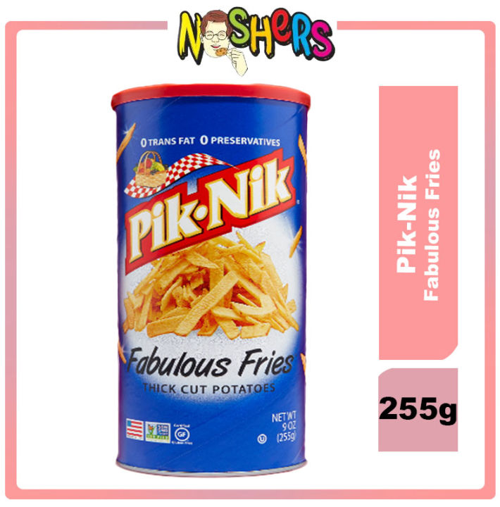 Noshers Pik-Nik Fabulous Fries Thick Cut Potatoes 255g | Lazada PH