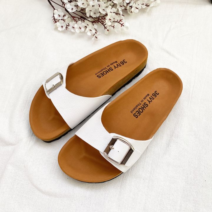 พร้อมส่ง📌 รองเท้าแตะ IVY SHOES ไซส์ 35-40 รองเท้าไบเก้น พื้นนุ่ม หน้า ...