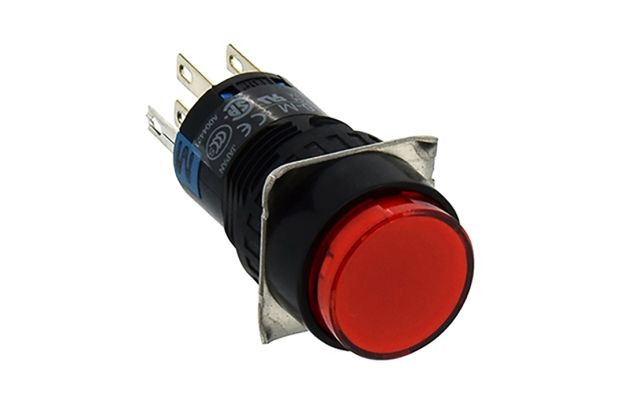 IDEC AL6M-P4RC Ø16mm Red Color Pilot Lights (unibody light-duty) | Lazada