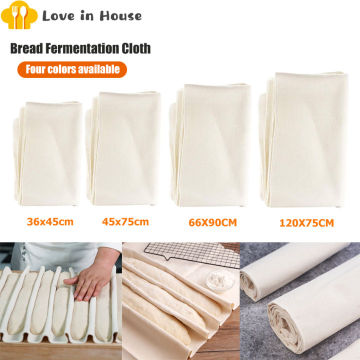 Proofing Linen Cloth Fermented Couche Dough Baker's Couche with Bread ...