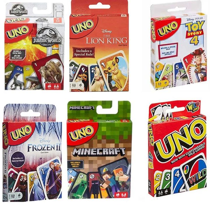 Mattel Uno Cards Board Game Emoji Blink Pokemon Rick and Morty Make ...