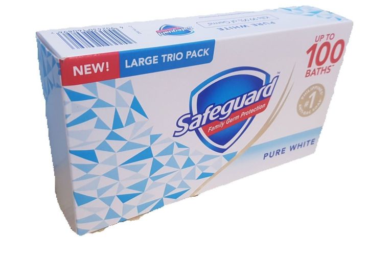 SAFEGUARD SOAP - Pure White (1 pack of 3 bars x 115 grams) | Lazada PH