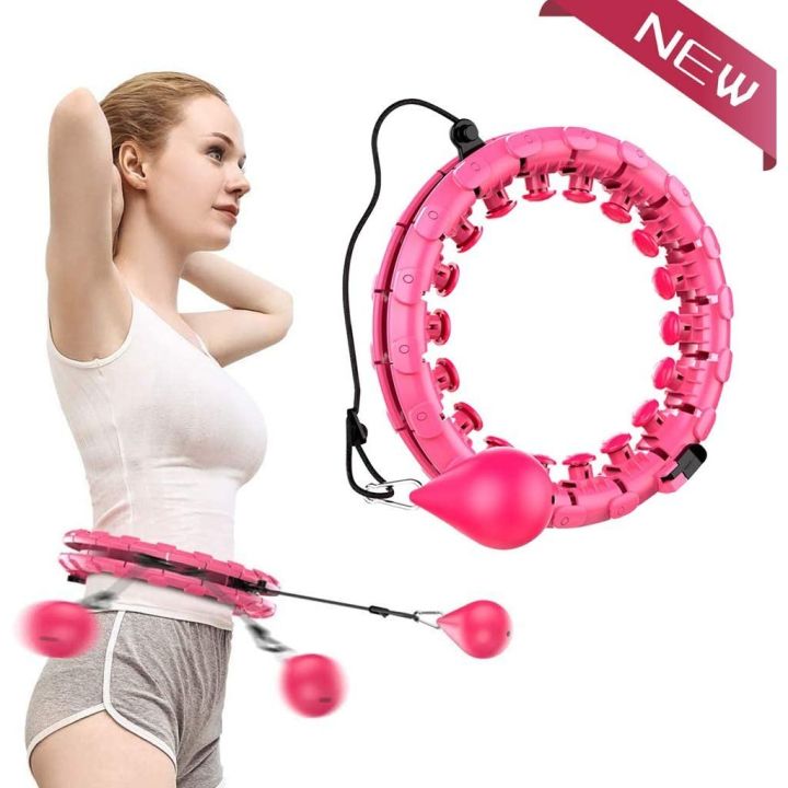 24Segments Never Drop Hula Hoop Upgrade Version(size adjustable ...