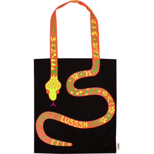 LUSH Snake Tote Bag กระเป๋าผ้า | Lazada.co.th