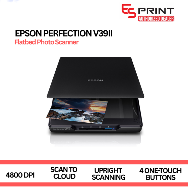 Epson Perfection V39II Flatbed Photo Scanner | Lazada PH