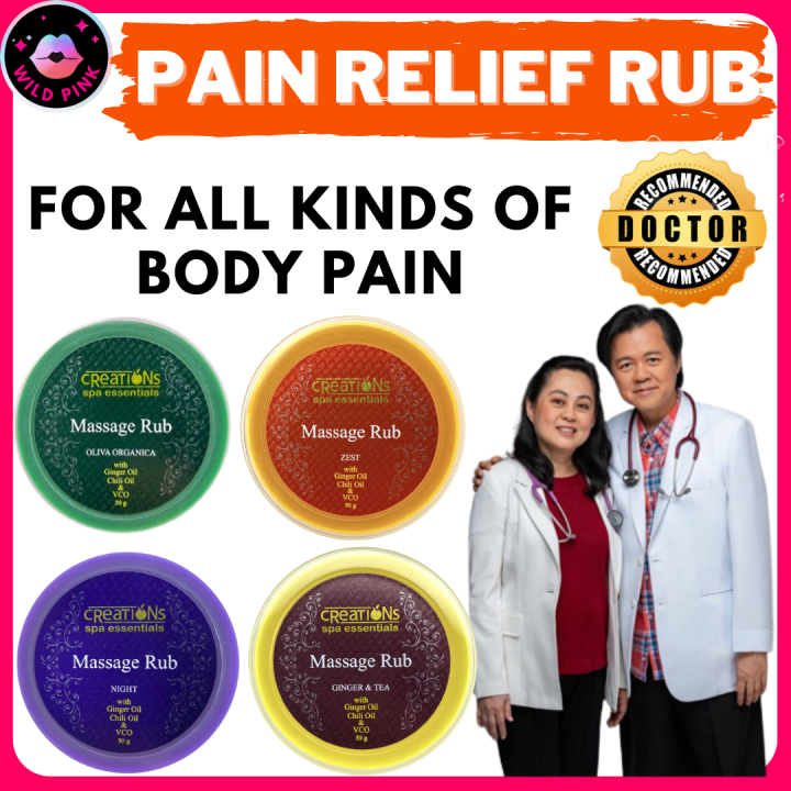 Creation Spa Essentials Pain Relief Rub Authentic Spa Creation Pain ...