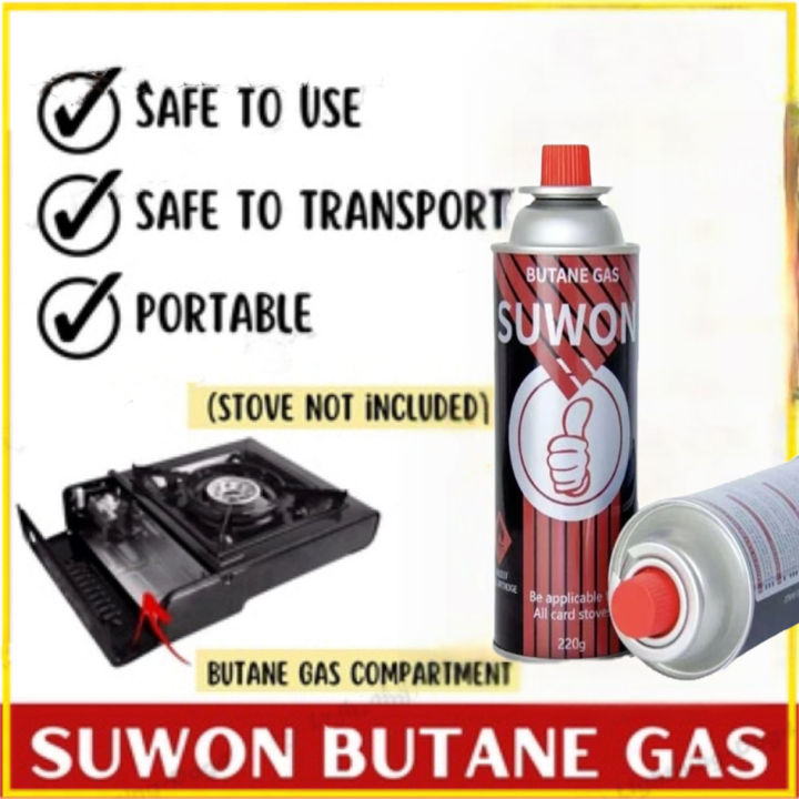 Safe Butane Gas 4pcs Portable Gas Stove 220g Ready Goods Fast Shipping ...