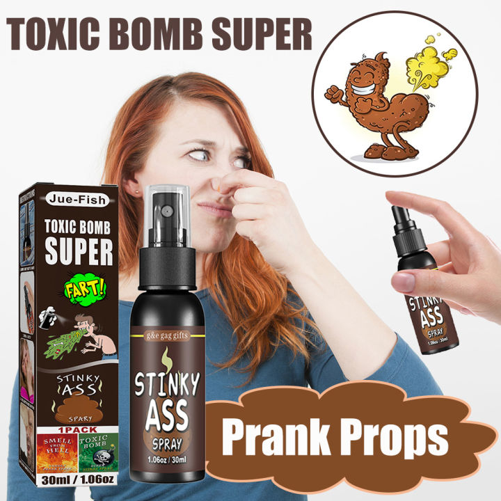 30ml Fart Spray Prank Joke Plastic Stinky Fart Party Supplies Terrible ...