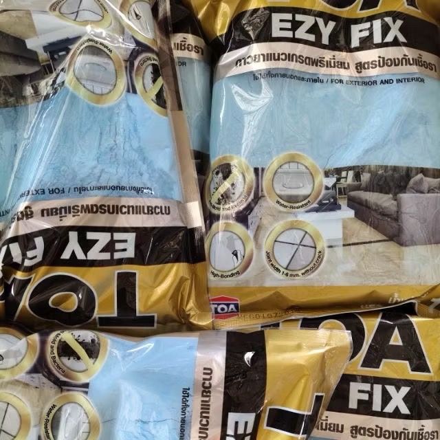 กาวยาแนว เกรดพรีเมี่ยม ป้องกันเชื้อรา TOA EZY FIX | Lazada.co.th