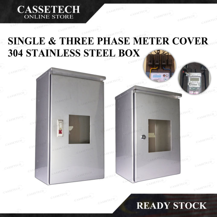 Stainless Steel Single / Three Phase Outdoor Meter Board with Fiber / 1 ...