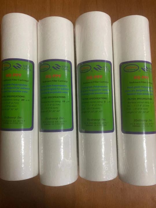 Hydrosep 10inch Sediment Filter Cartridge SL10 mincron 1 , 5 ,10 & 20 ...