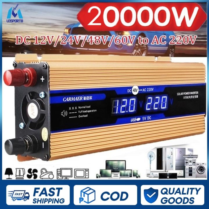 Power Inverter Solar Power Inverter 12v to 220v 7000 watts 20000 watts ...