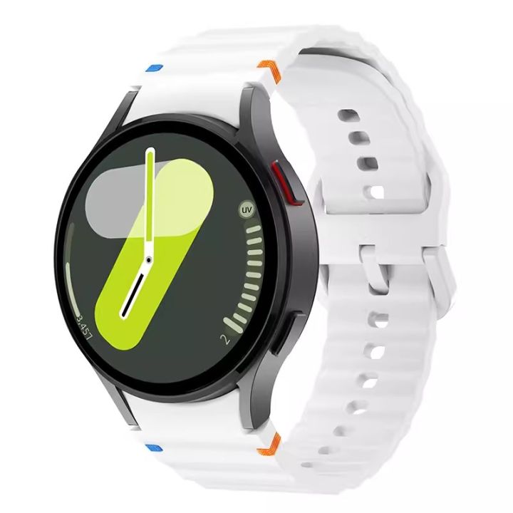 Original ซิลิโคน สายนาฬิกา for Samsung Galaxy Watch 7 44mm 40mm สาย ...