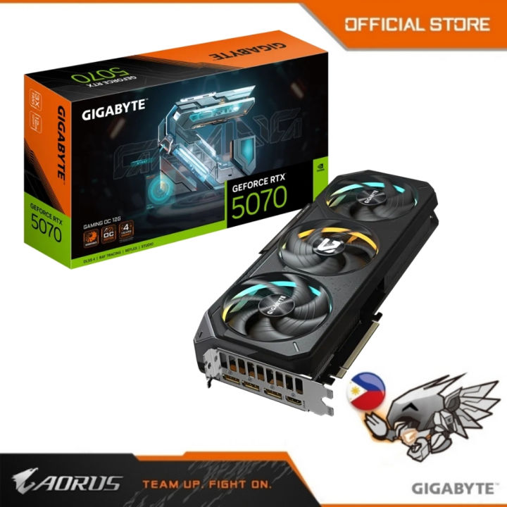 Gigabyte GV-N5070GAMING-OC-12GD RTX5070 GAMING OC 12G GDDR7 GPU | RTX ...