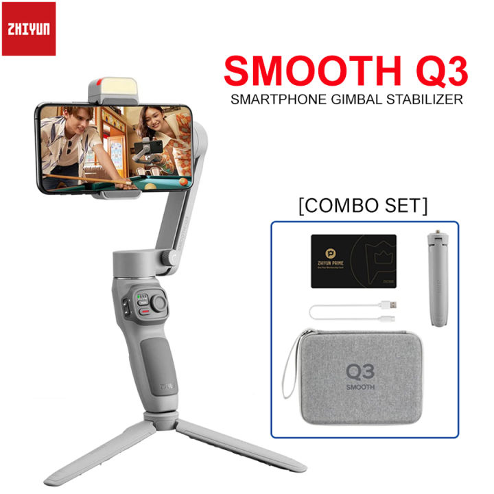 Zhiyun Smooth Q3 ไม้กันสั่น 3 แกน กิมบอลสำหรับสมาร์ทโฟน | Lazada.co.th