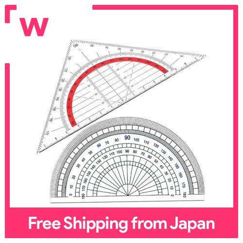 Protractor full circle protractor geometry math stationery angle ...