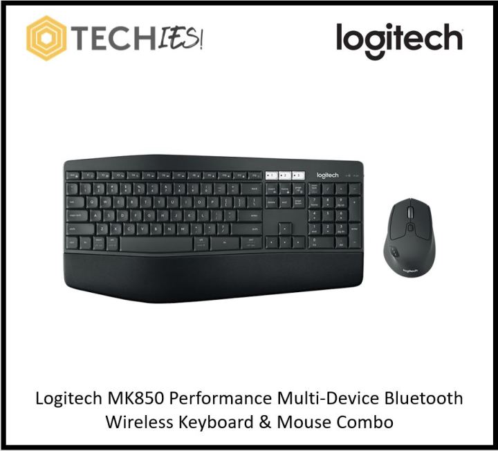Logitech Mk850 Performance Multi Device Bluetooth Wireless Keyboard And Mouse Combo Lazada Singapore