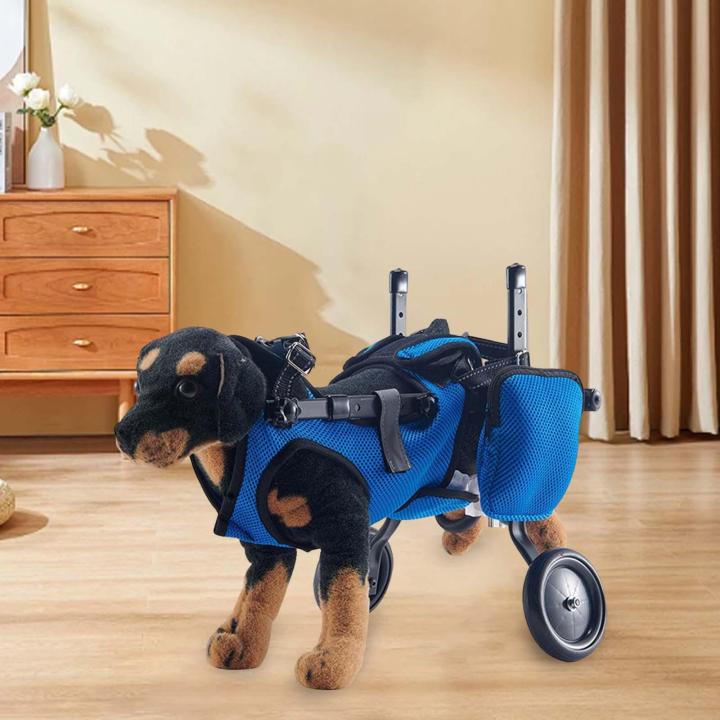 SunniMix Dog Wheelchair for Back Legs Sturdy Dog Carts with Wheels for ...