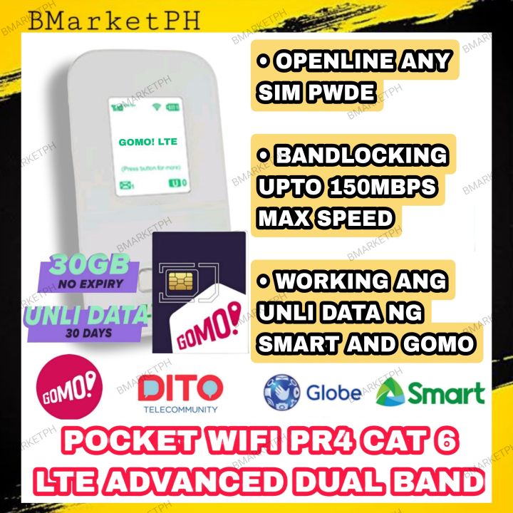 GOMO POCKET WIFI OPENLINE ( Fast Delivery ) | Lazada PH