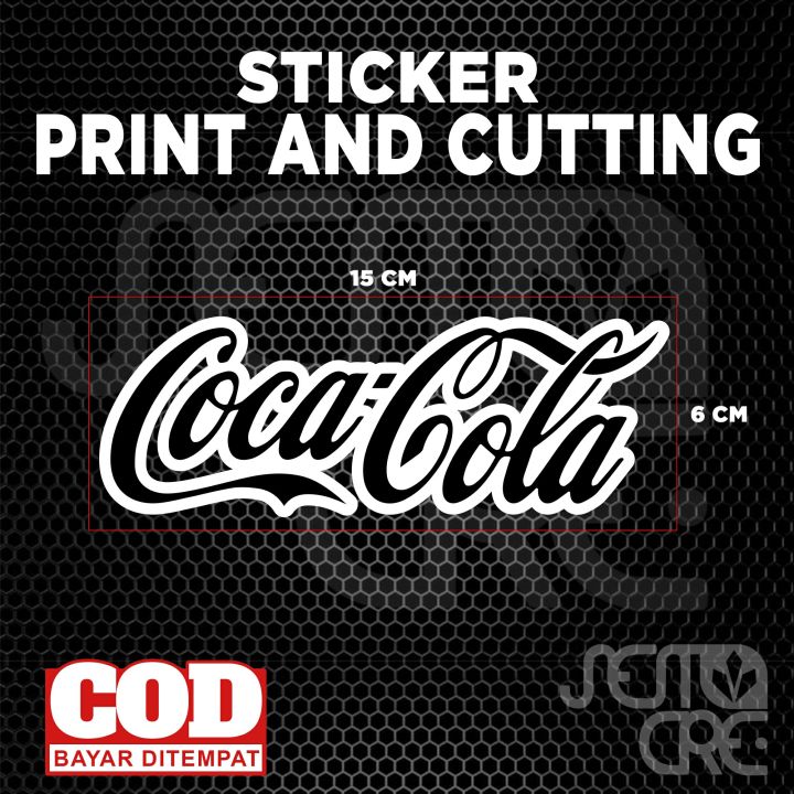 Stiker Print Cut [SCV22] Stiker Printing Laminasi Glossy Sudah ...