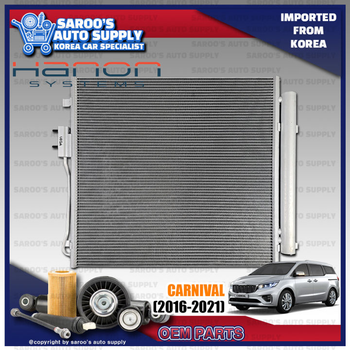 [OEM] Aircon Condenser For Carnival (16-21) , Diesel , Origianl Hanon ...