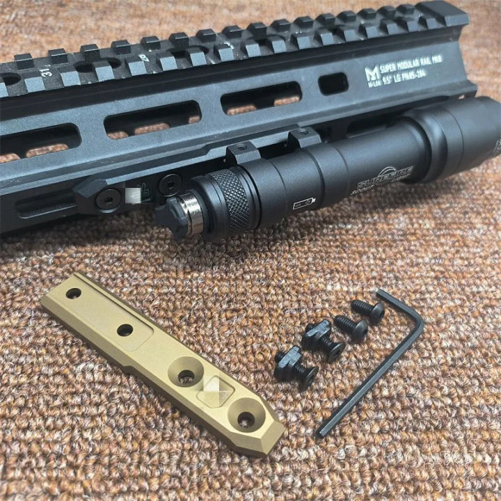 Tactical Flashlight Inline Vertical Mount M300 M600 Weapon Flashlight ...