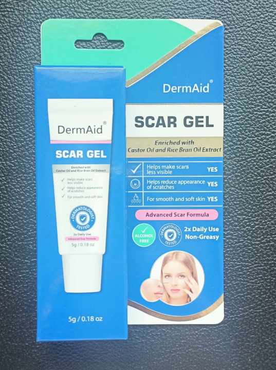 DermAid Scar Gel ( 5 g ) | Lazada PH