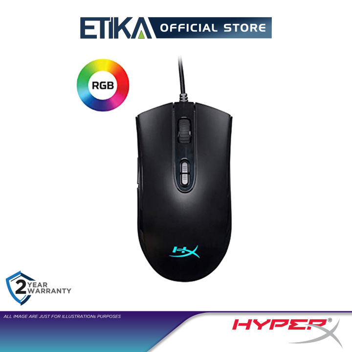 HyperX PulseFire Core | 6200dpi Wired RGB 7 Buttons Gaming Mouse (HX ...