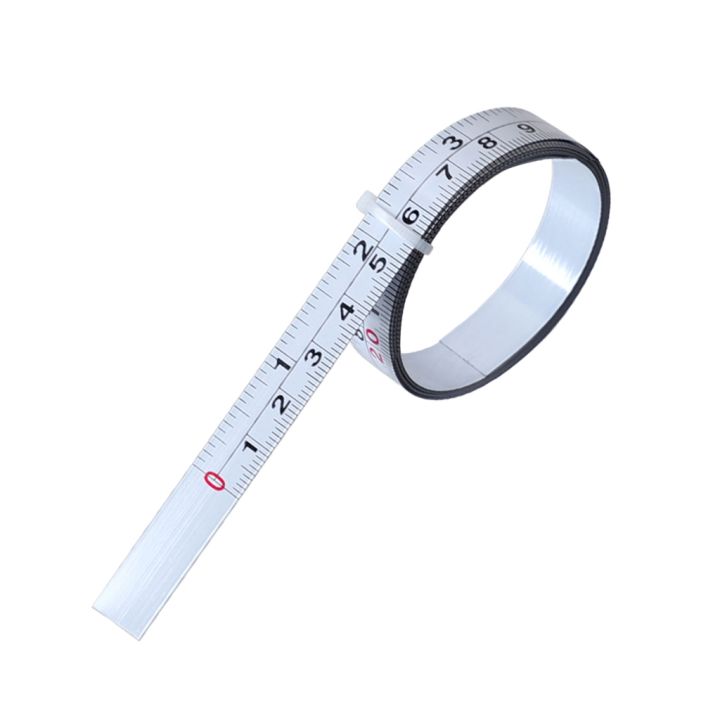 Self-Adhesive Tape Measure Inch Metric Double Scale Miter Saw Track ...