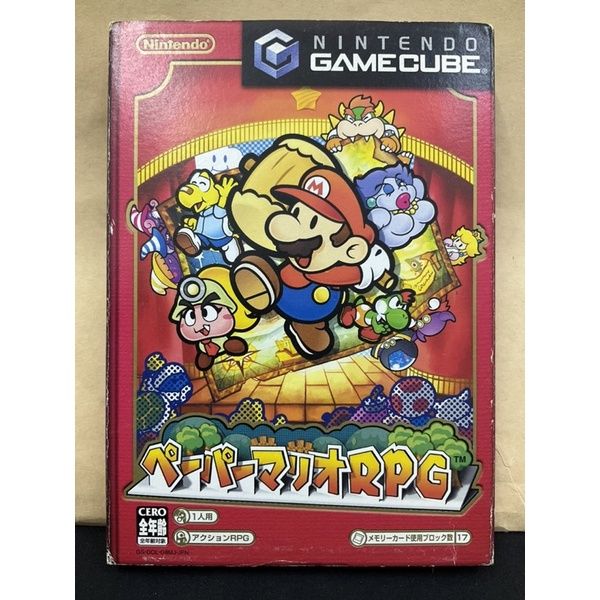 แผ่นแท้ [GC] [0034] Paper Mario RPG (DOL-P-G8MJ) The Thousand-Year Door ...