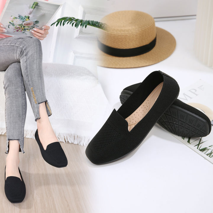 Women Doll Shoes Office Flat Shoes Daily Loafer | Lazada PH