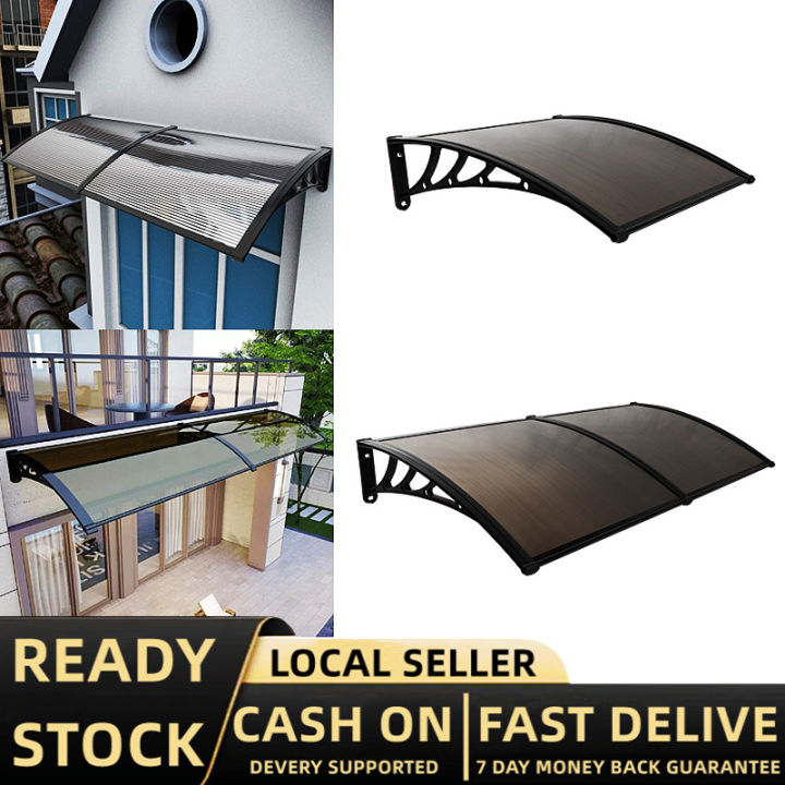 Yoqu Canopy Heavy-duty Awning Canopy Roofing with Bracket Frame for ...