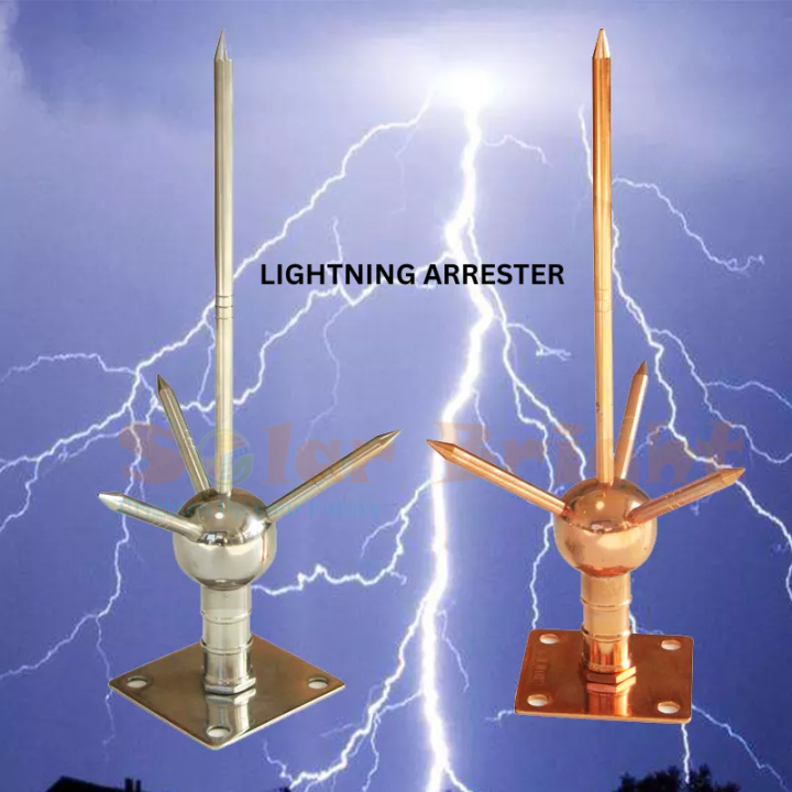 Lightning Arrester Lightning Protection System Surge Protection Copper