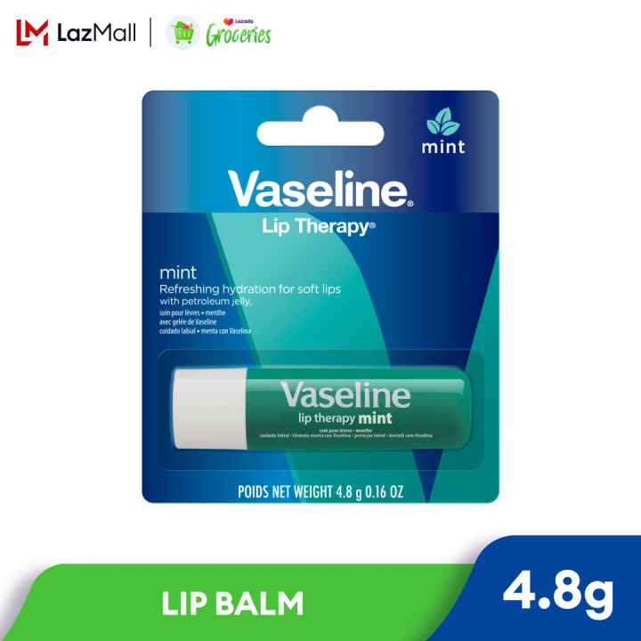 Vaseline Lip Therapy Mint 4.8g | Lazada