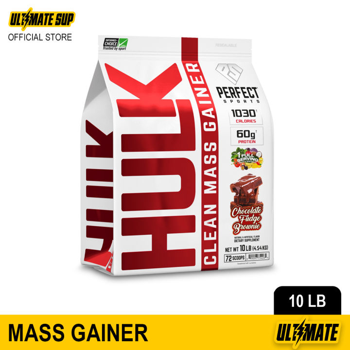 Perfect Sports Hulk Clean Mass Gainer | Time Release Protein Matrix ...