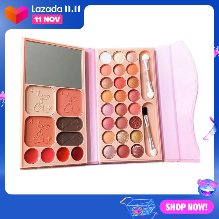Anylady lets be mermaid eyeshadow palette set 8636G | Lazada.co.th