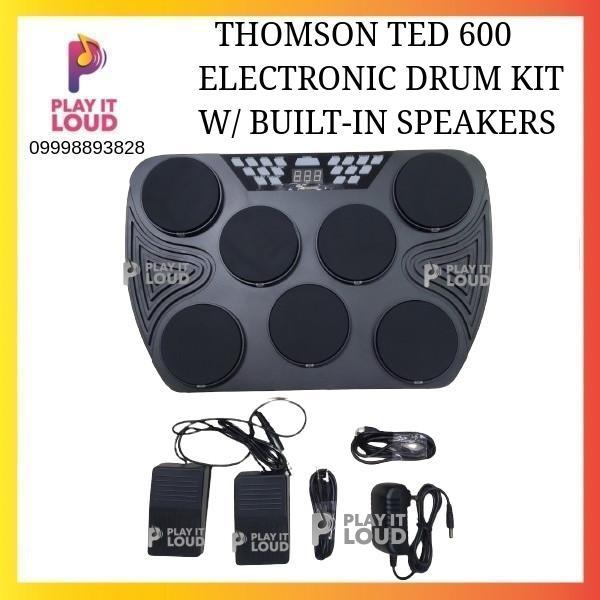 THOMSON TED 600 ELECTRONIC DRUM KIT W/ BUILT-IN SPEAKERS | Lazada PH