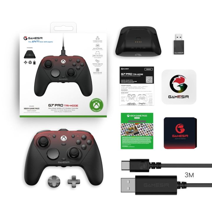 GameSir G7 Pro Tri-Mode Xbox, PC, Mobile Controller (Game Sir ...