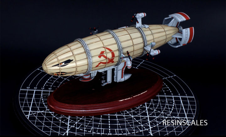 [RESINSCALES] Kirov Airship Red Alert 2 1:350 Resin Kit | Lazada Singapore
