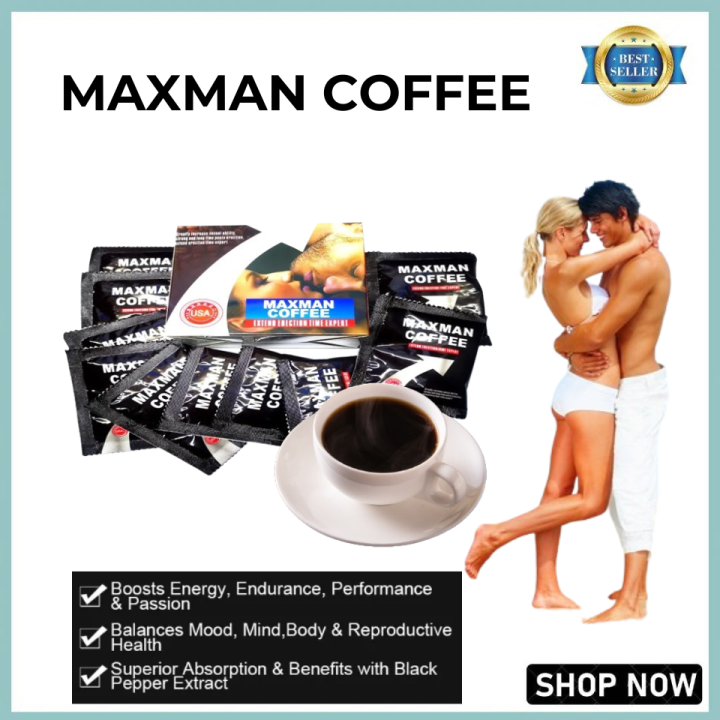 AUTHENTIC Maxman Coffee 10x Sachet For Men Enhancer Product | Lazada PH