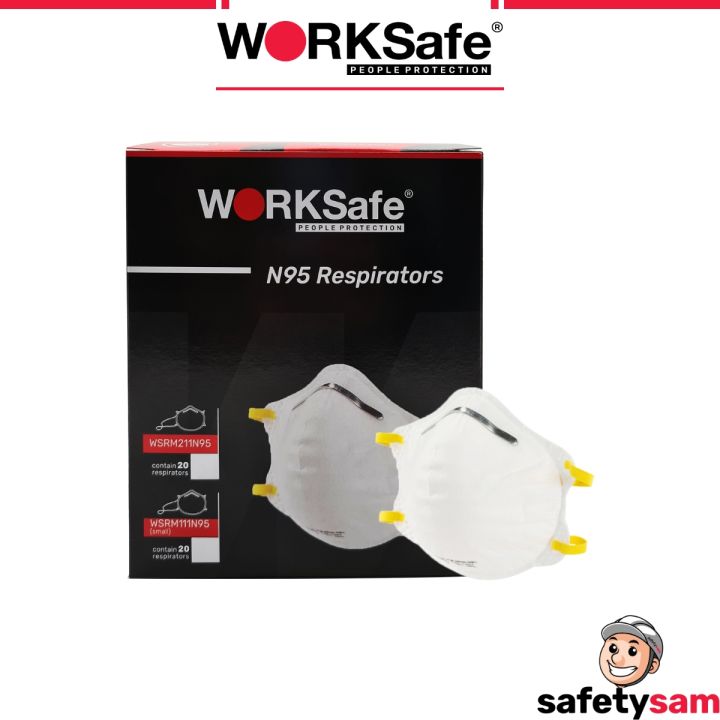WORKSAFE N95 Disposable Mask Particulate Respirator | Lazada Singapore