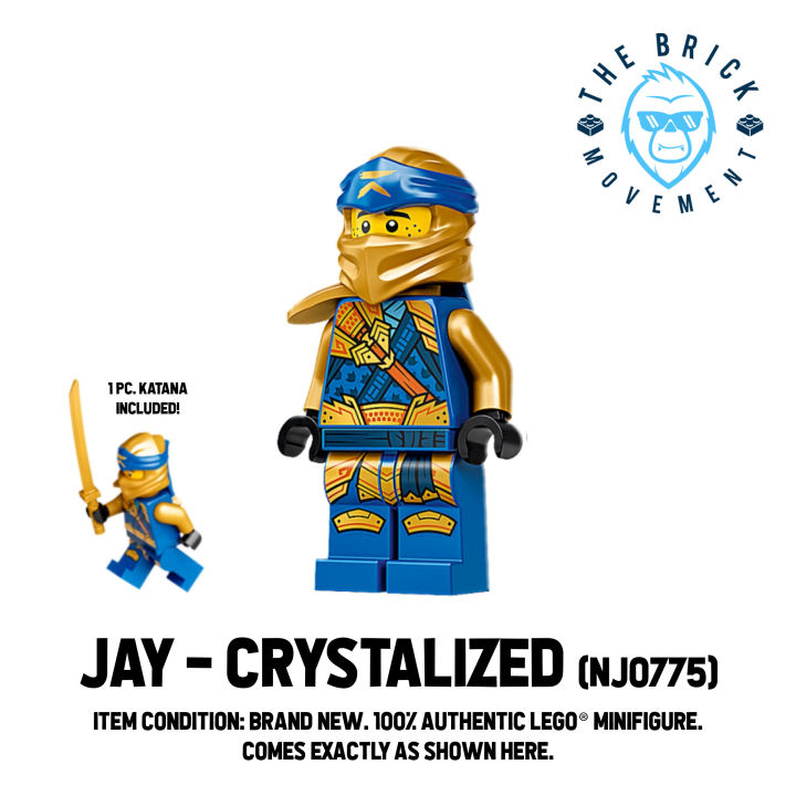 LEGO® NINJAGO Jay (Crystalized) Minifigure | Lazada PH