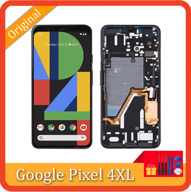 Original Pixel 4XL LCD For Google Pixel 4 LCD Display Screen With Frame ...