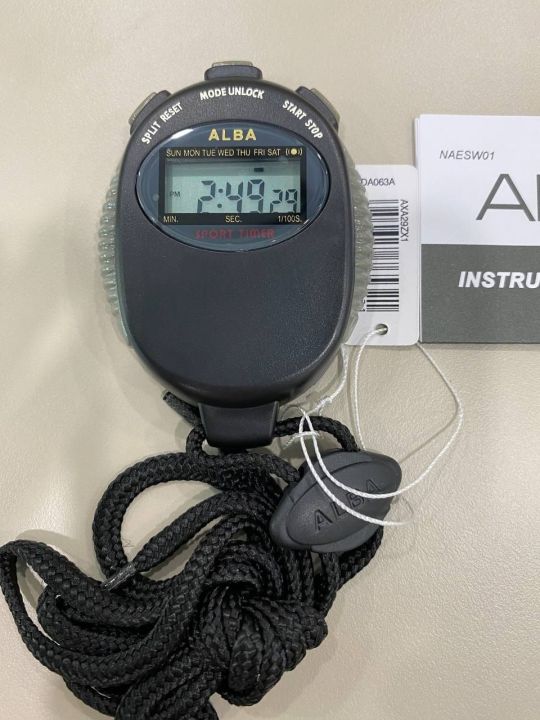 SW/ALBA-SW01 - Digital Stopwatch, Alba | Lazada