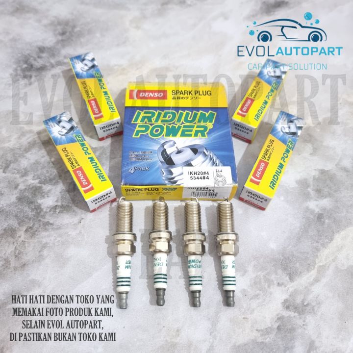 Busi iridium Denso Innova Fortuner Hilux Innova Reborn Fortuner VRZ ...