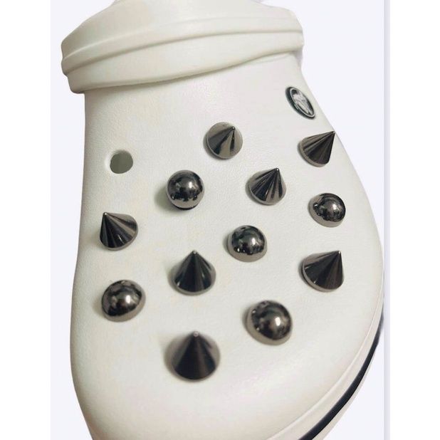 Metal jibbitz spike for crocs | Lazada PH