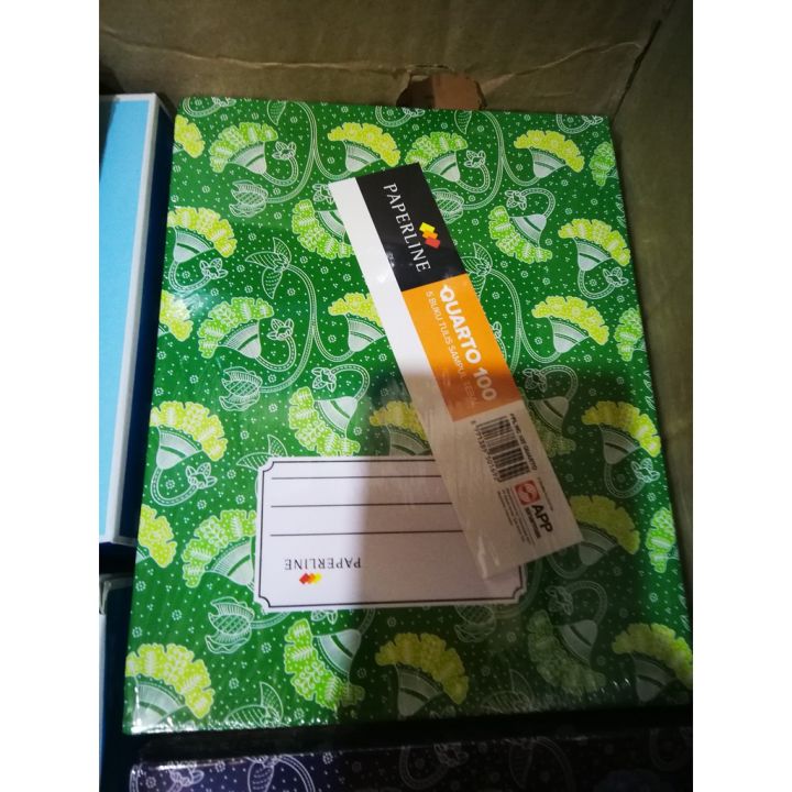 BUKU TULIS HARD COVER PPL QUARTO / KUARTO / KWARTO 100 LEMBAR | Lazada ...